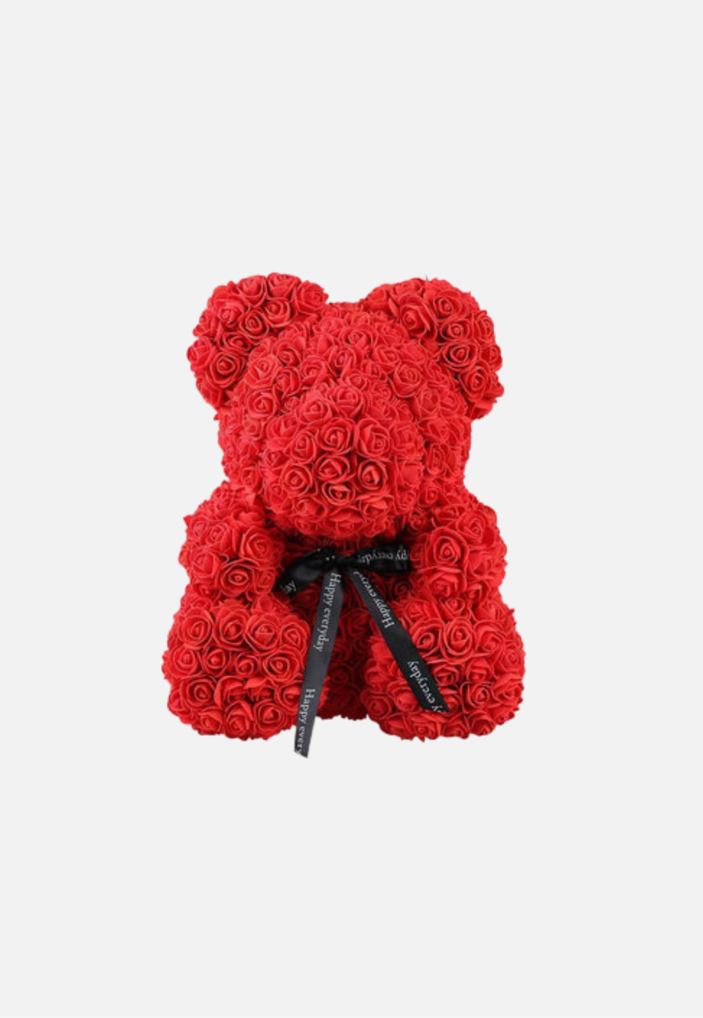 Lovely Red Foam Rose Teddy - Izami Florist/ Bloemiste